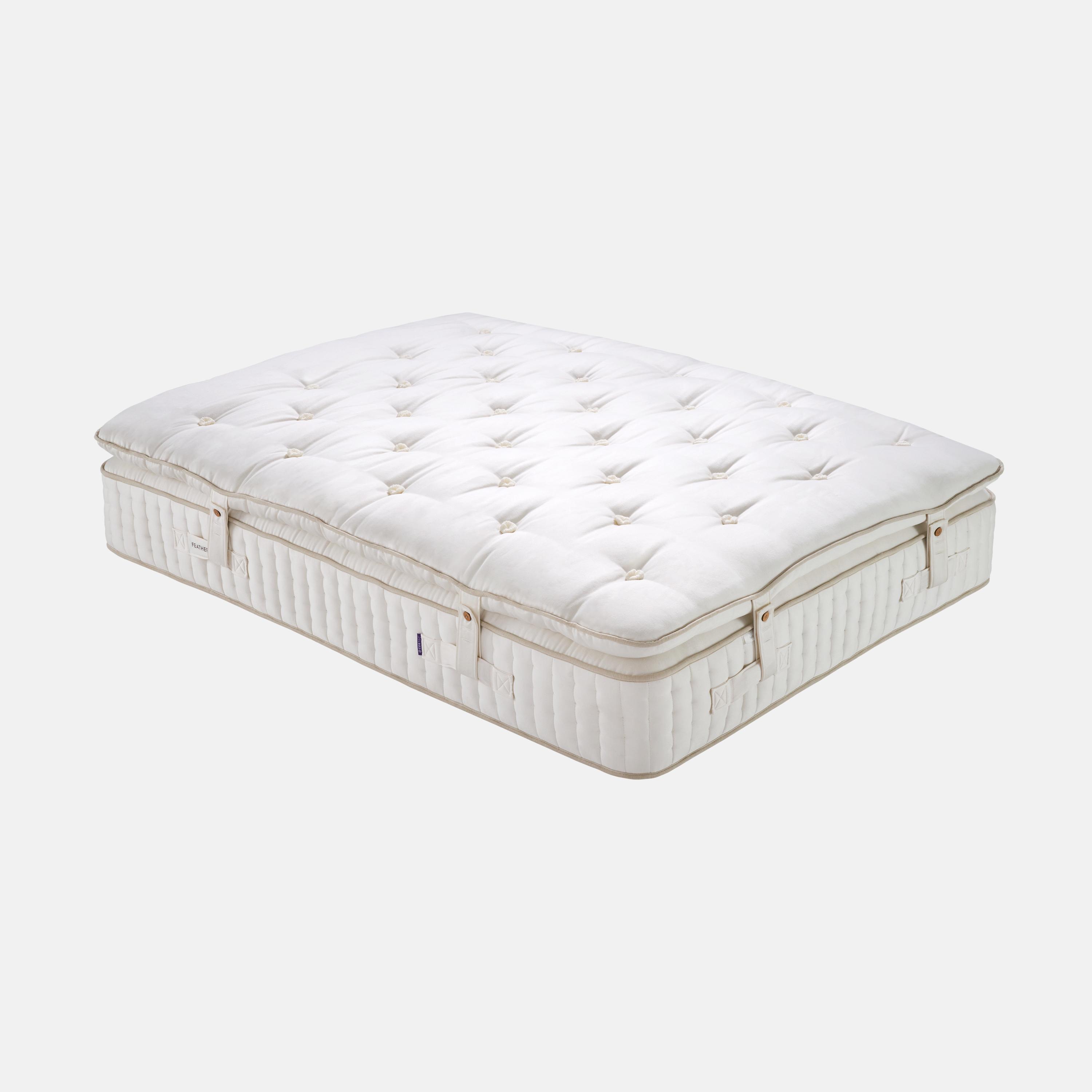 Sprung Mattress Topper, King | Mattress Toppers | Feather & Black