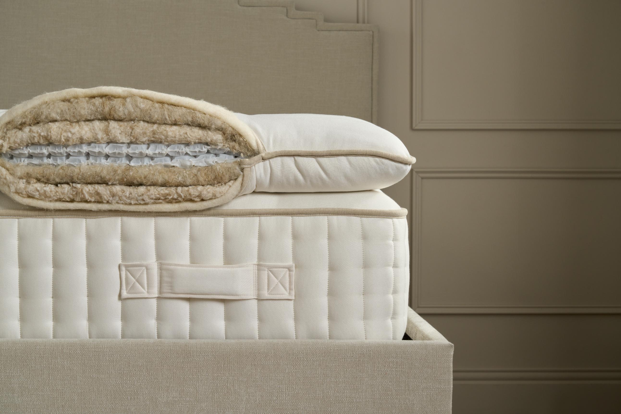 Sprung Mattress Topper, Super King | Mattress Toppers | Feather & Black