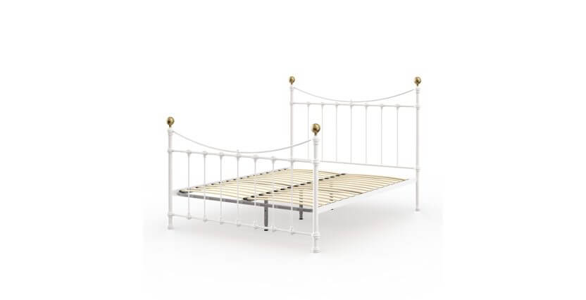 Arabella Bed and Mattress Set | Feather & Black
