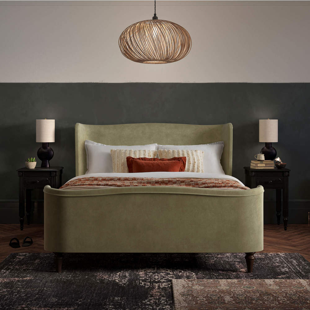 Charlotte Bed, King | Upholstered Beds | Feather & Black