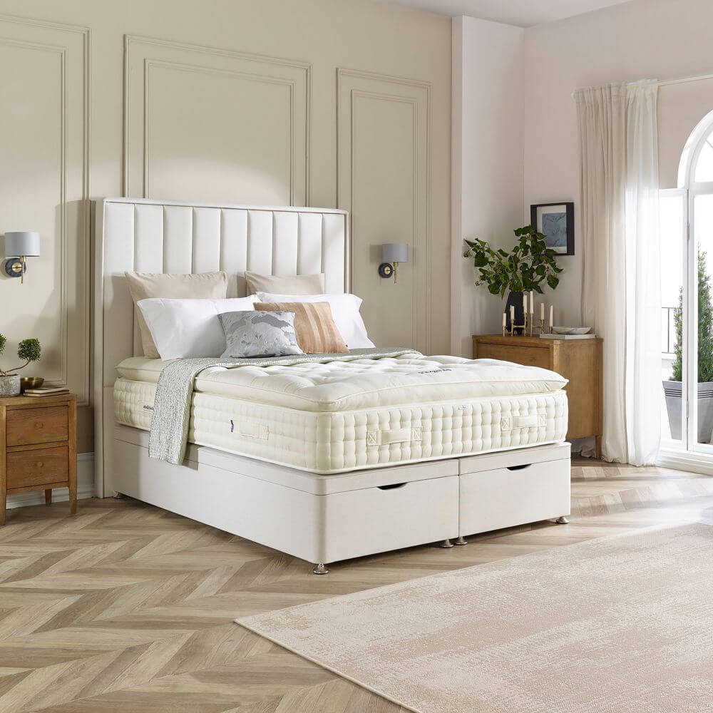 Harrison Spinks Classic Ottoman Divan Base, King | Divan Beds | Feather ...