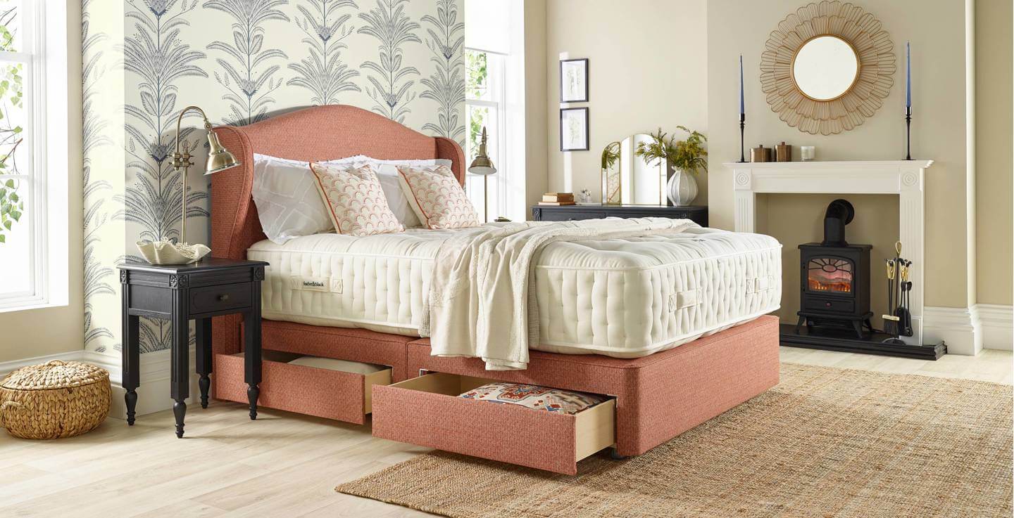 Emperor Bed Frames | Feather & Black