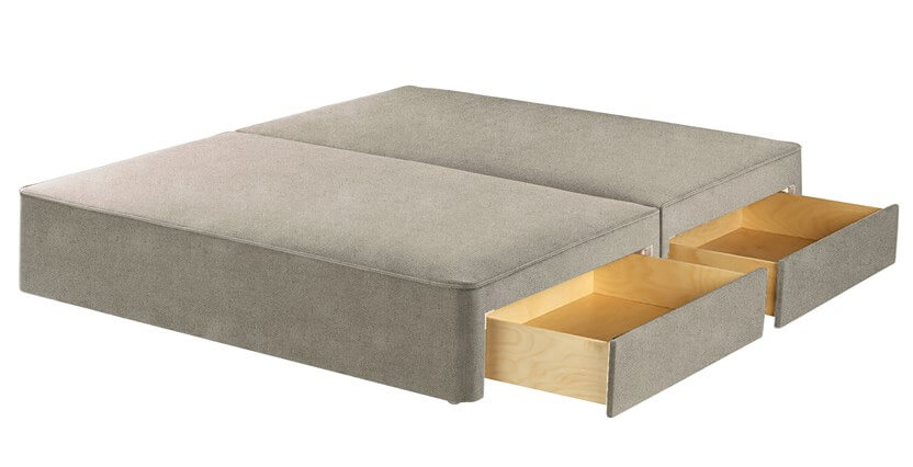 Harrison Spinks Premium Divan Base | Feather & Black