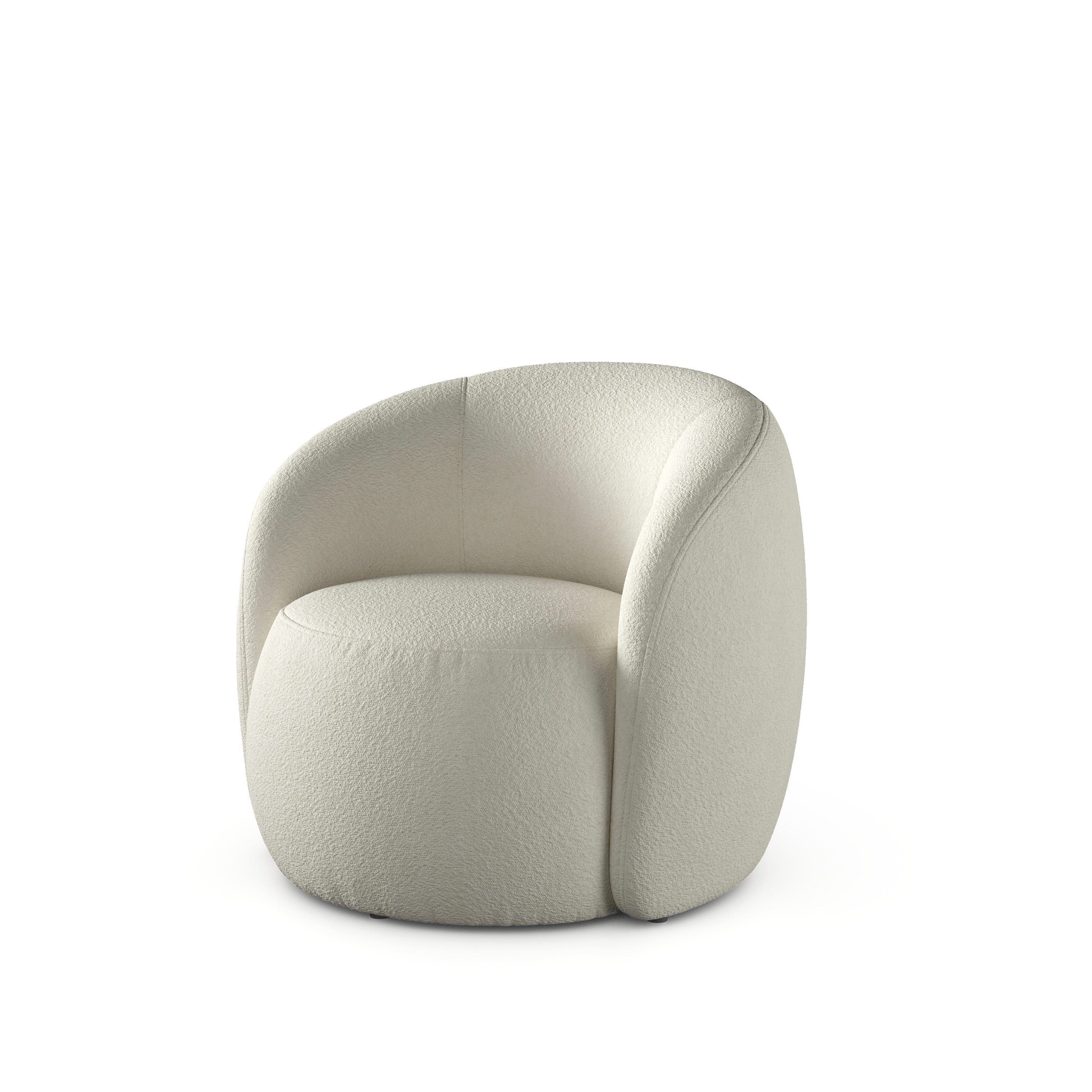 Geneva Chair | Feather & Black