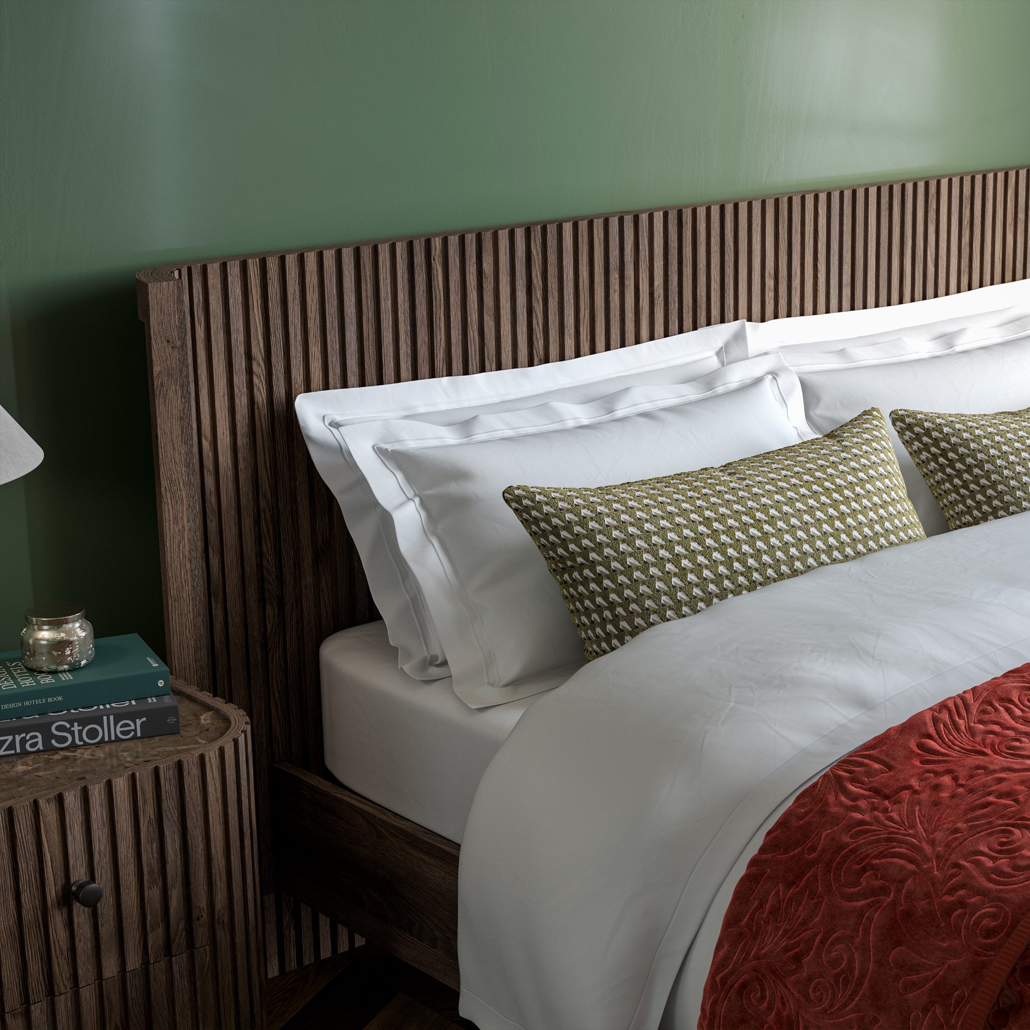 Jacob Bed | Feather & Black