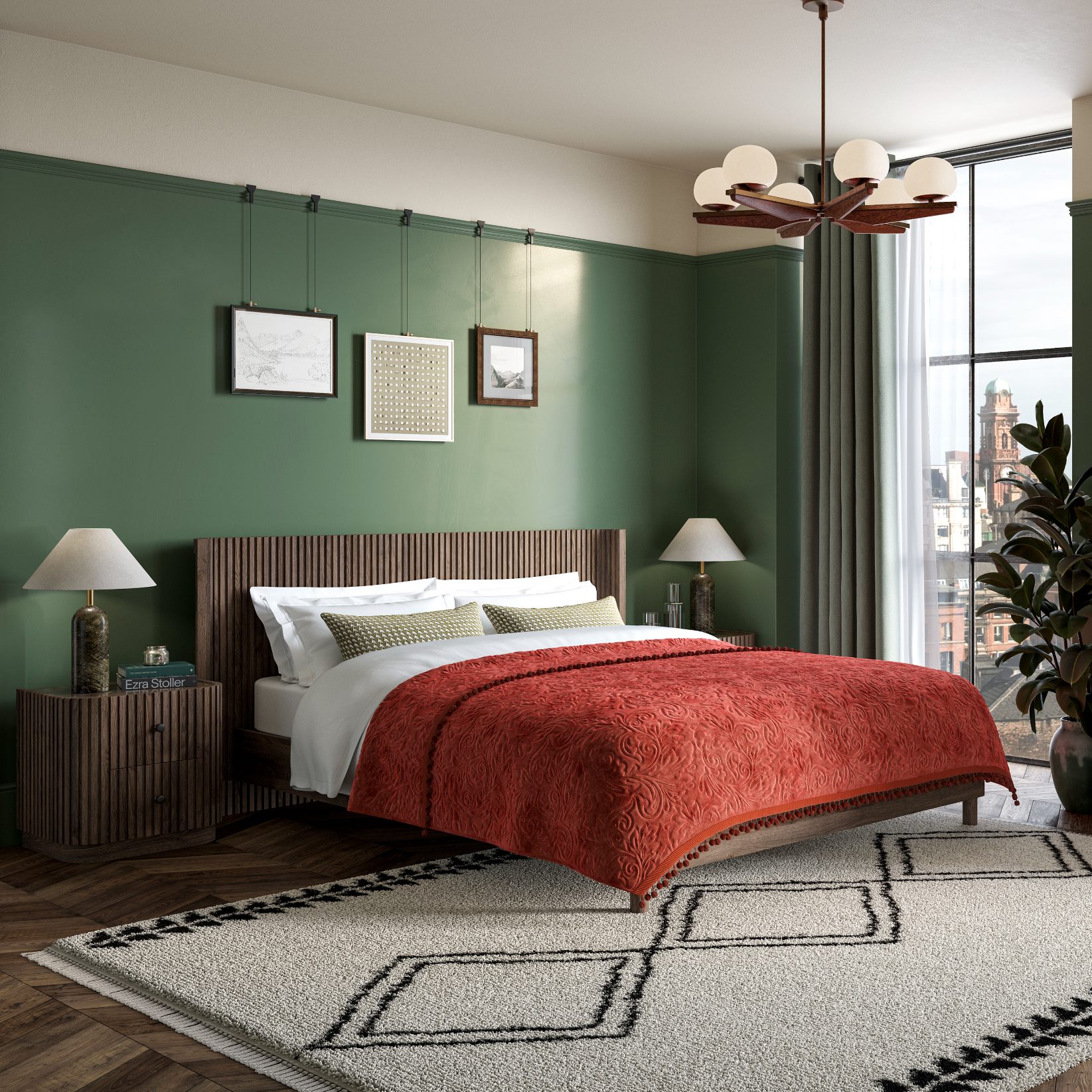 Jacob Bed | Feather & Black