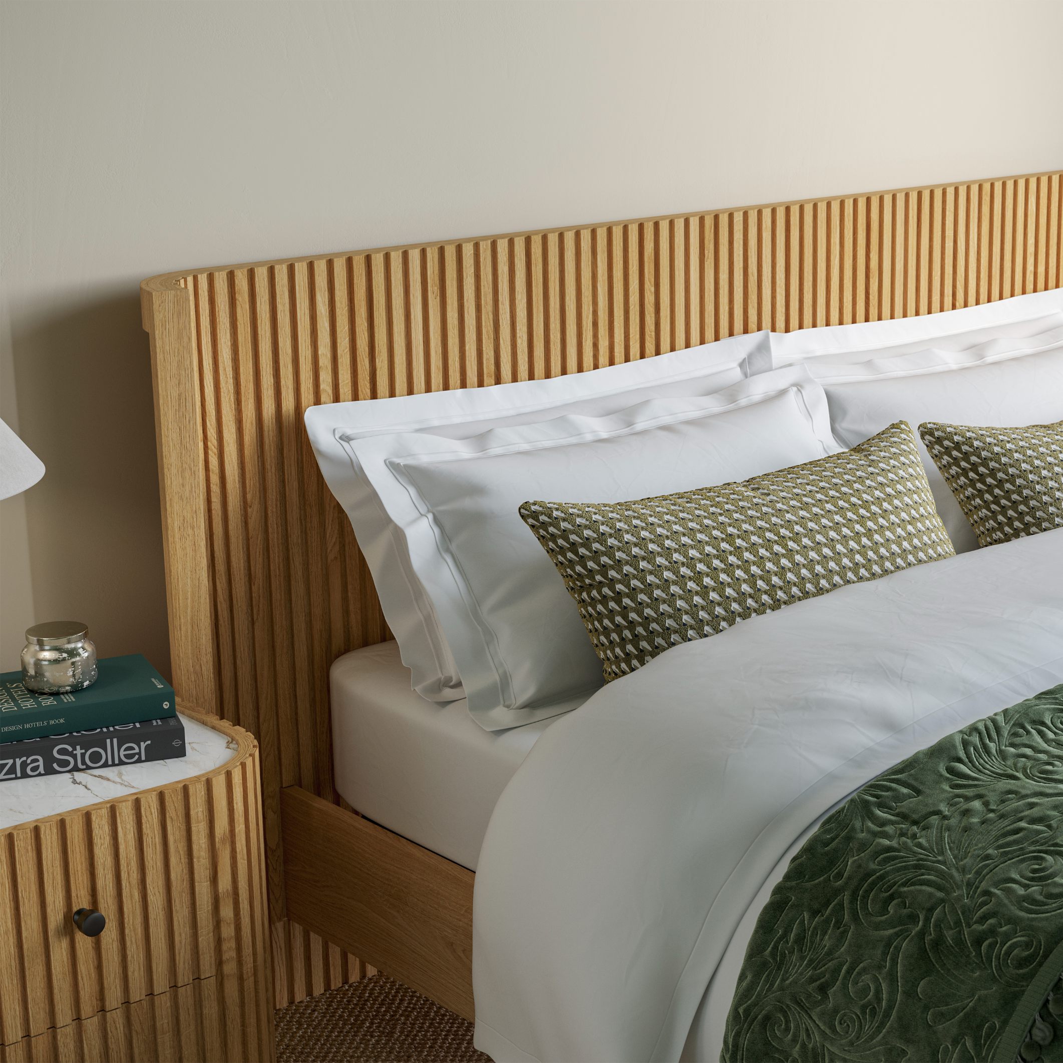 Jacob Bed | Feather & Black