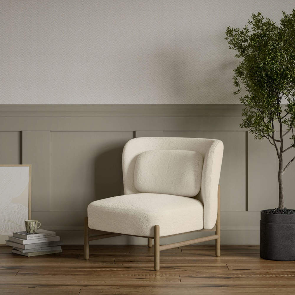 Nora Chair, Natural | Chairs, Stools & Benches | Feather & Black