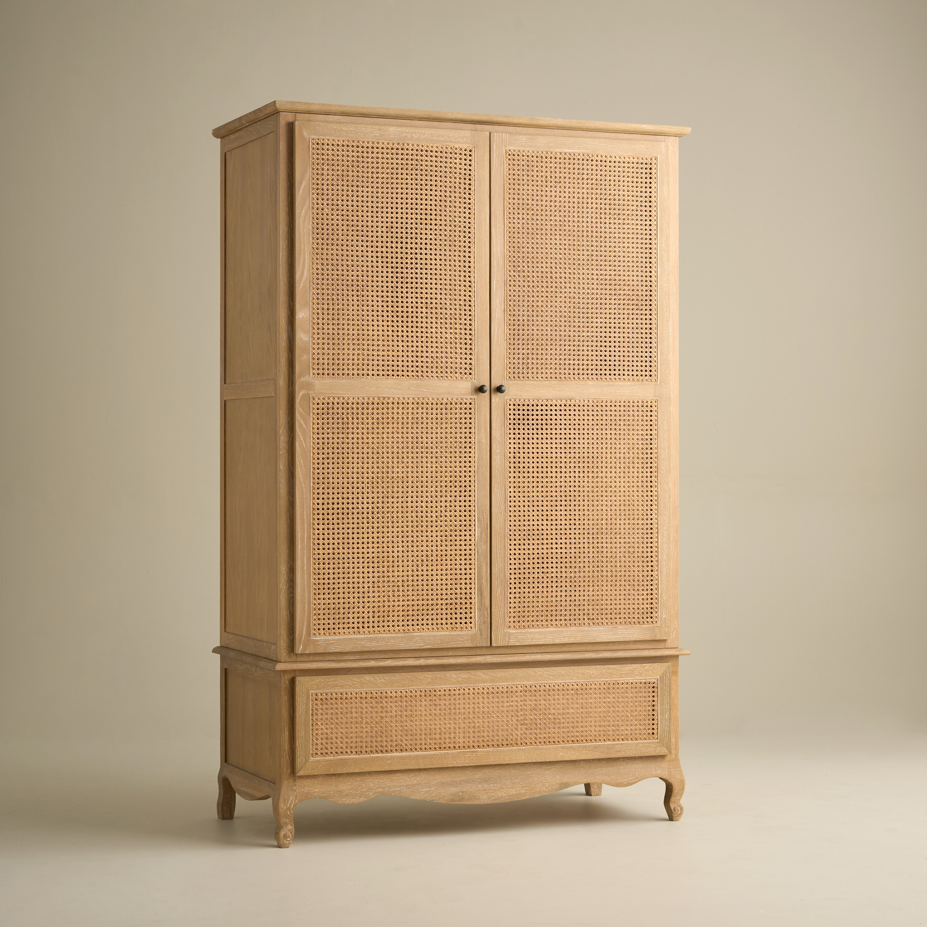 Sienna Beau Rattan Wardrobe | Feather & Black