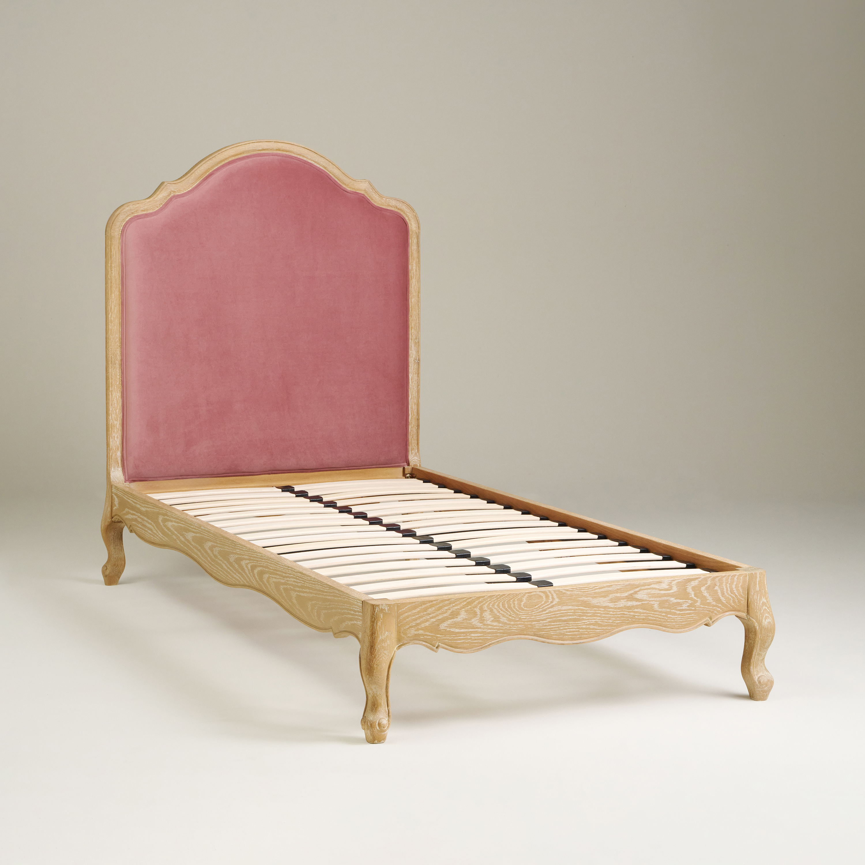 Sienna Beau Velvet Bed Single | Feather & Black