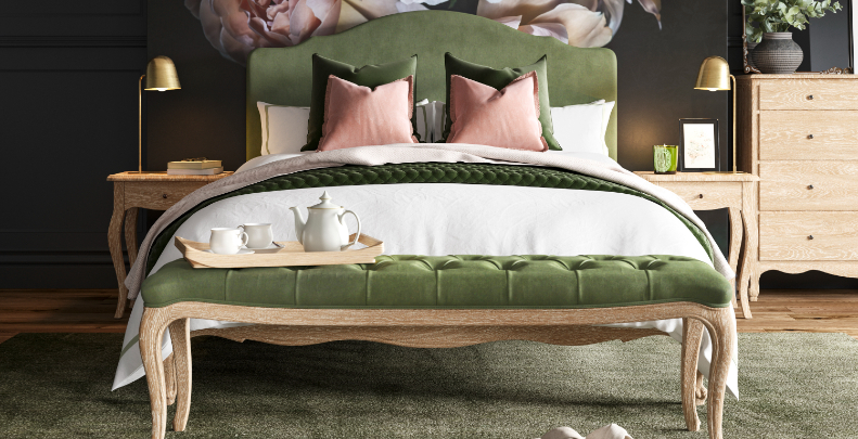 Sienna Bench | Feather & Black