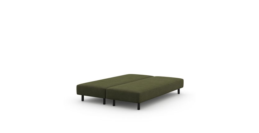 Sleepeezee Slim Divan Base | Feather & Black