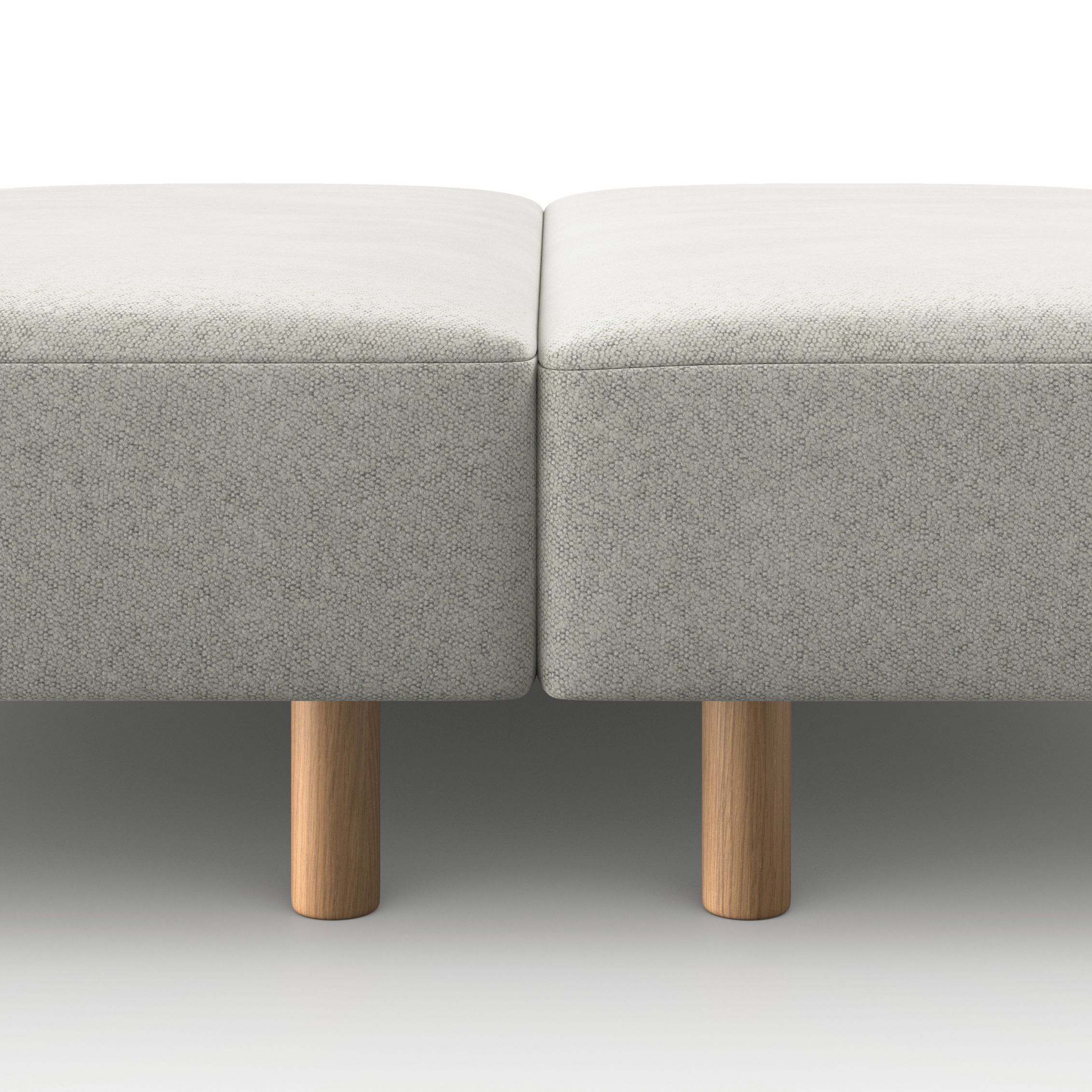 Sleepeezee Slim Divan Base | Feather & Black