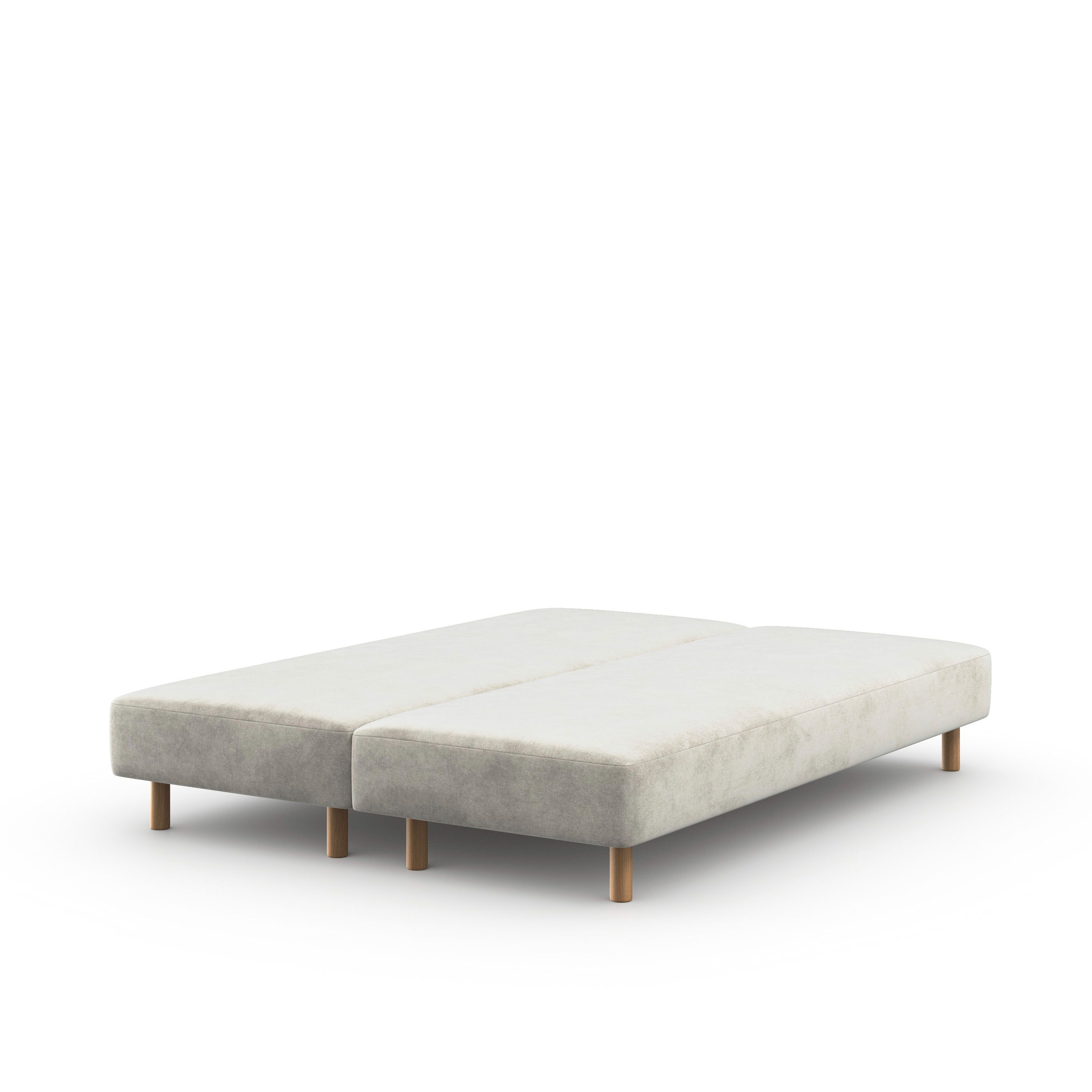 Sleepeezee Slim Divan Base | Feather & Black