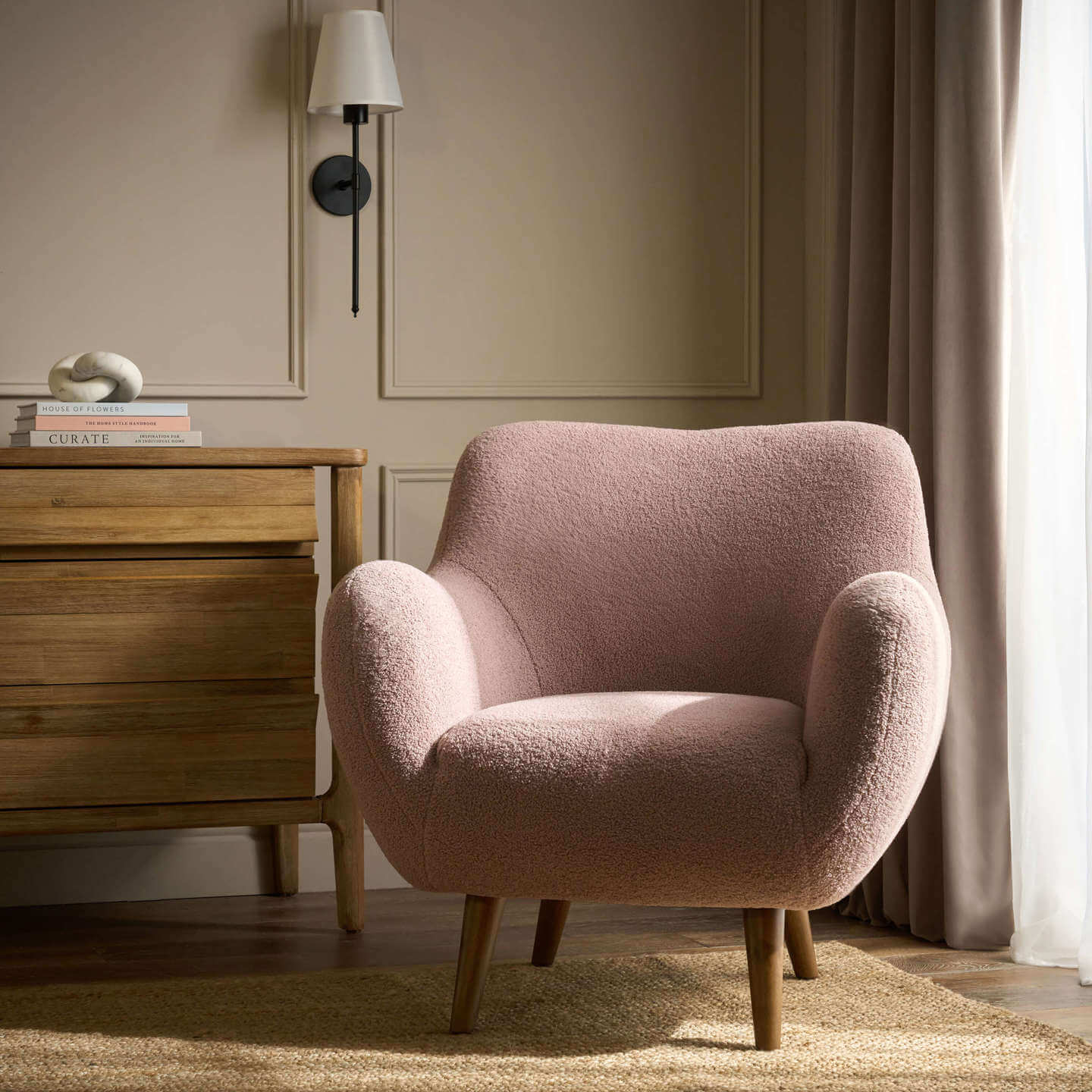 Upholstered Bedroom Furniture | Feather & Black
