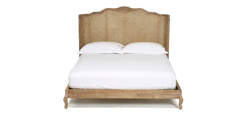 Versailles Bed | Feather & Black