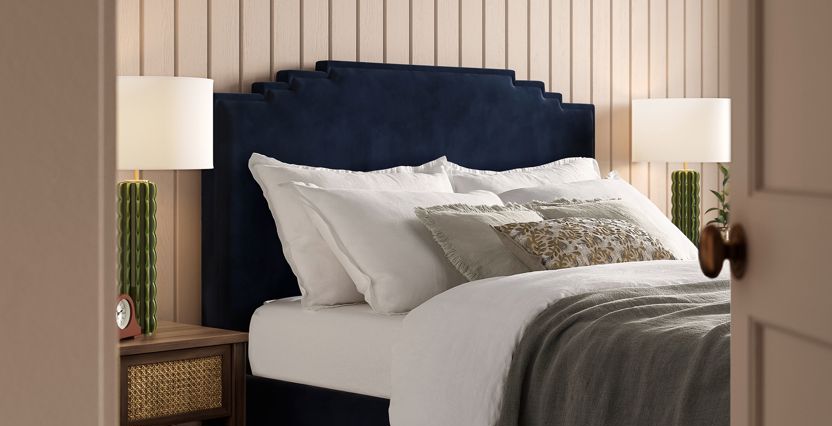 Wooster Bed | Feather & Black