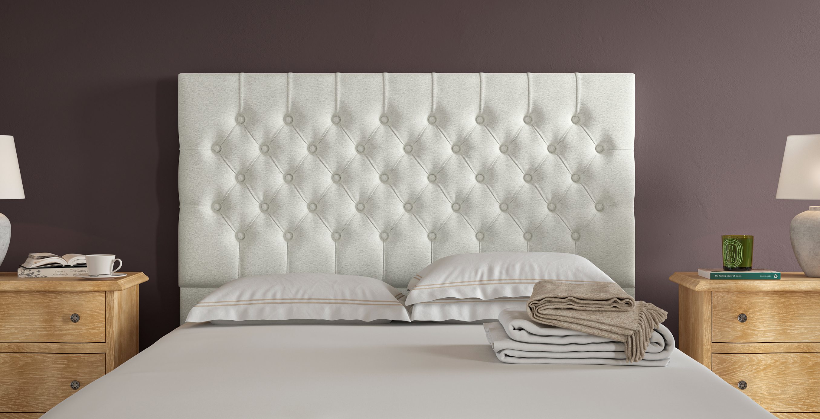 Sleepeezee Darwin Headboard | Headboards | Feather & Black