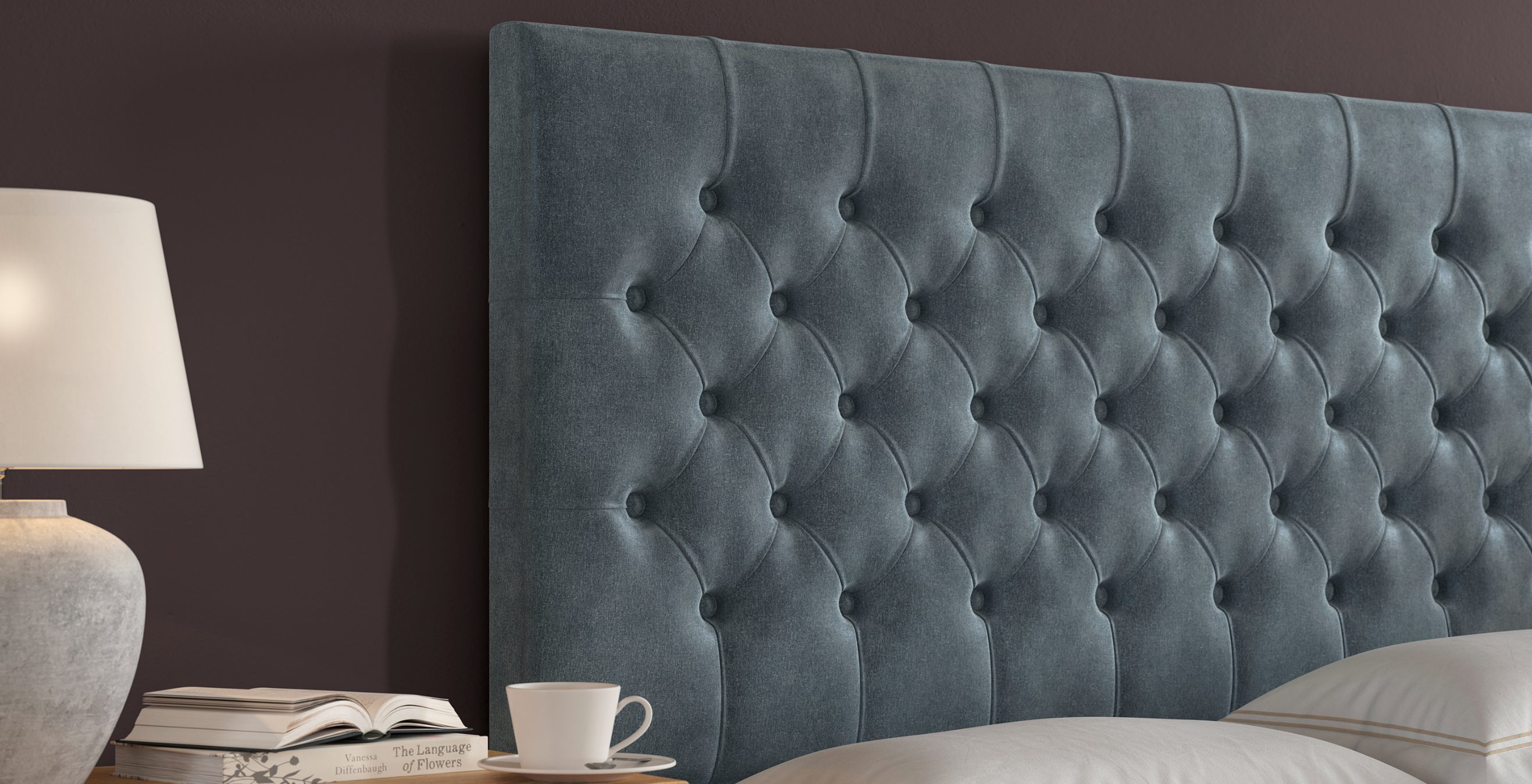 Sleepeezee Darwin Headboard | Headboards | Feather & Black