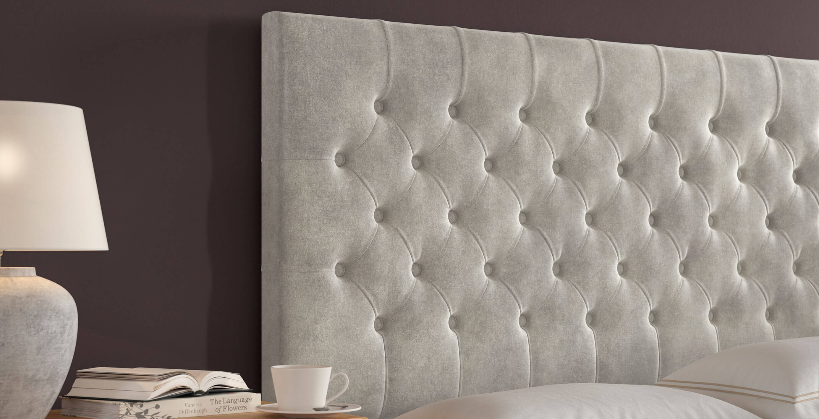 Sleepeezee Darwin Headboard | Headboards | Feather & Black