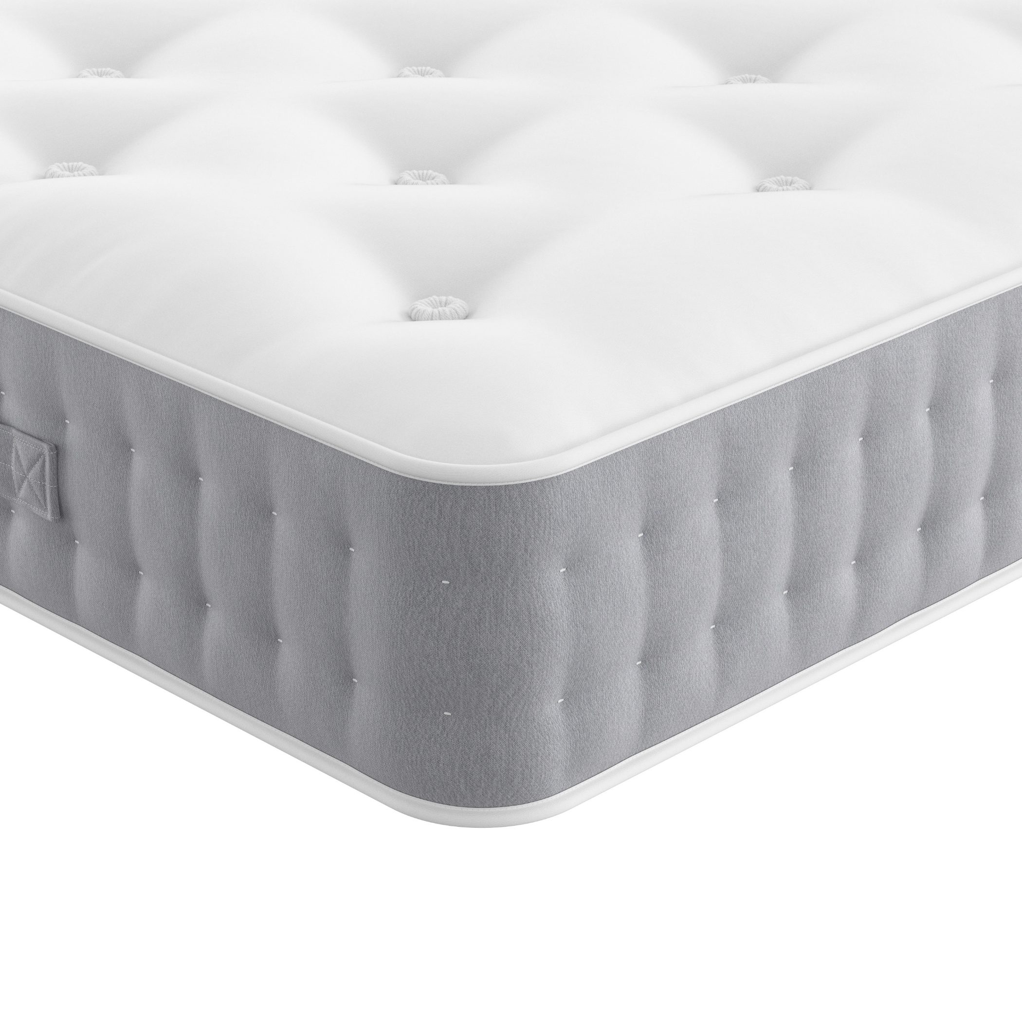 Arabella Bed and Mattress Set | Feather & Black