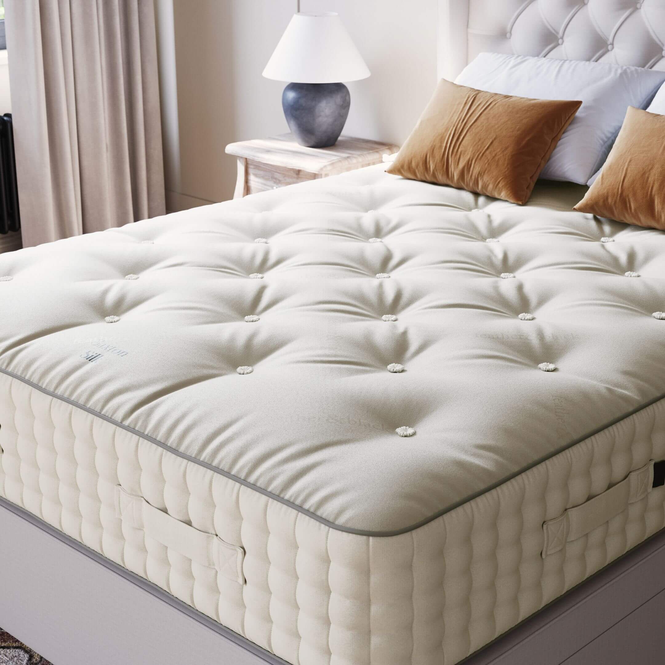 Saxton Silk Mattress | Feather & Black