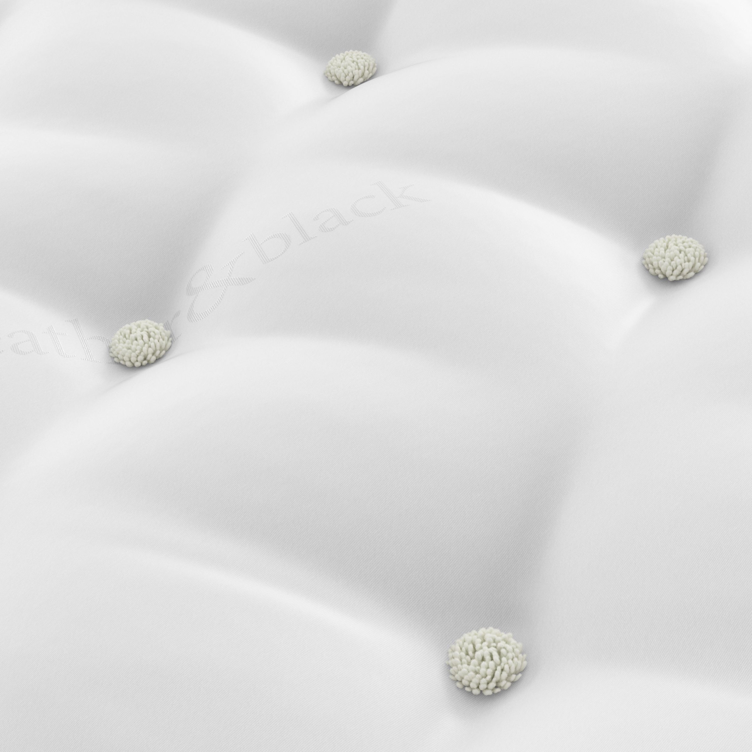 Premium Wool 1200 Mattress | Feather & Black